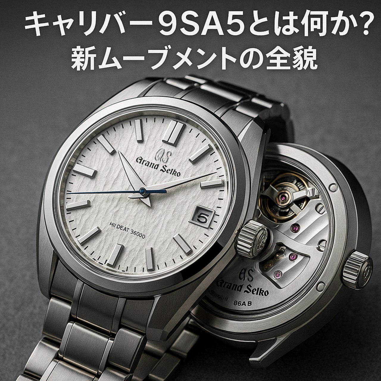 キャリバー9SA5とは何か？新ムーブメントの全貌